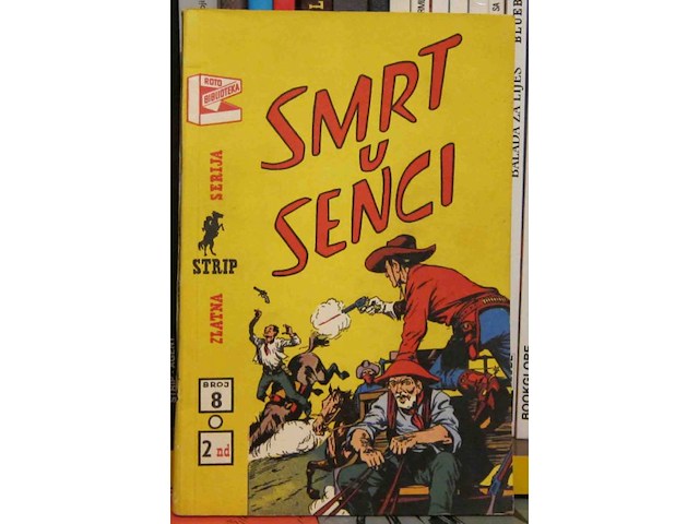 Zlatna serija 8 - Smrt u senci - tex