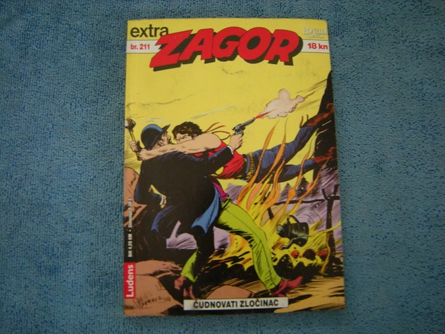 ZAGOR EXTRA 211 - ČUDNOVATI ZLOČINAC