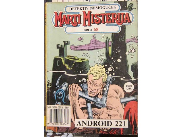 Marti Misterija 68 - Android 221