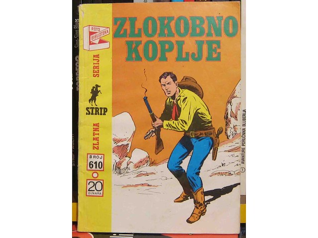 Zlatna serija 610 - Zlokobno koplje - Teks