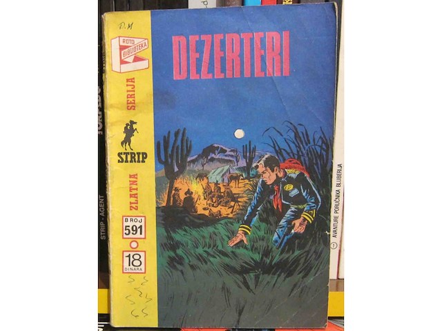 Zlatna serija 591 - Dezerteri - Kapetan Miki