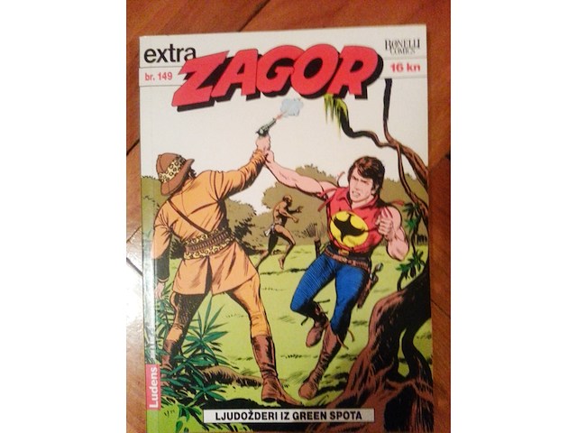 Zagor - Ludens Extra 149 - Ljudožderi iz Green Spota