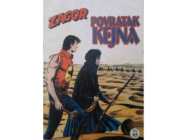 Zagor Abaton broj 1 - Povratak Kejna