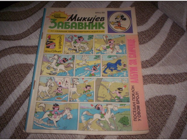 Mikijev zabavnik broj 30 - 5. V 1975.