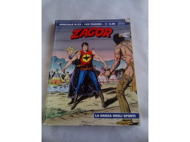 La danza degli spiriti, Zagor speciale N.23