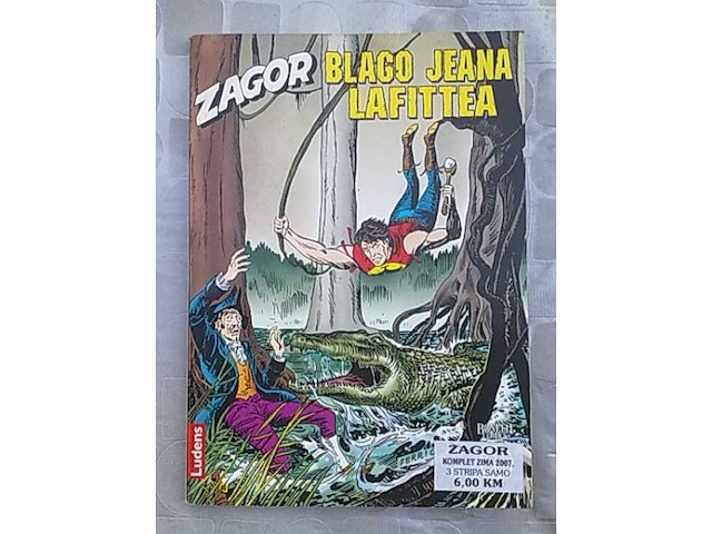 Zagor-Blago Jeana Lafittea,broj 100