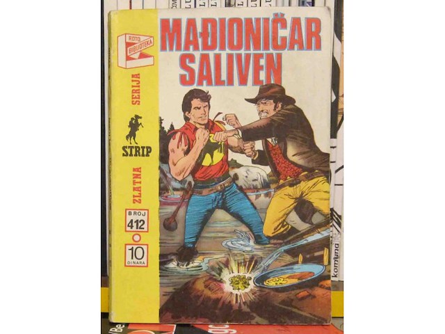 zlatna serija 412 - Mađioničar Saliven - Zagor