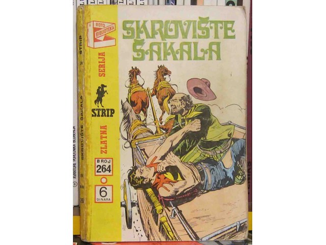 zlatna serija 264 - Skrovište šakala - Zagor