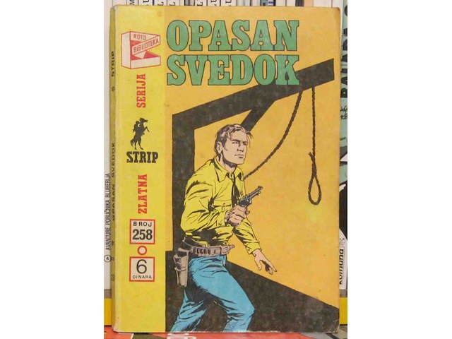 zlatna serija 258 - Opasan svedok - Teks