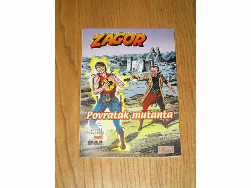 Zagor 28 VČ - Povratak mutanta