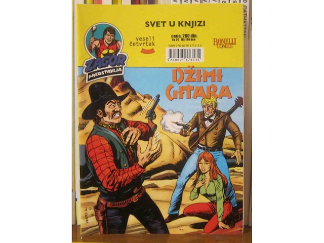 Zagor  Svet u knjizi - Džimi Gitara