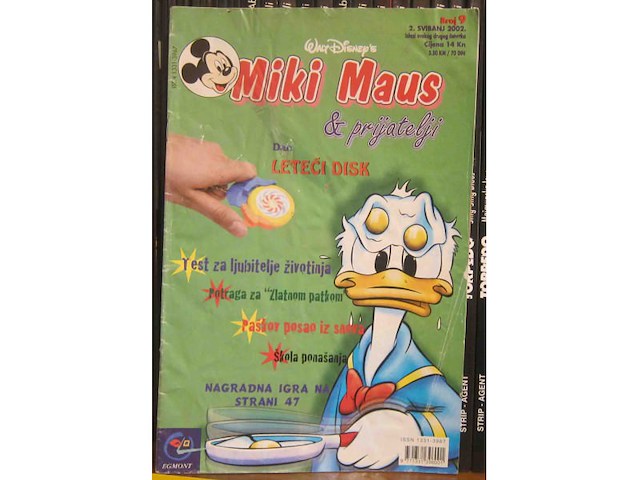 Miki Maus broj 9 za 2002 - hrvatski