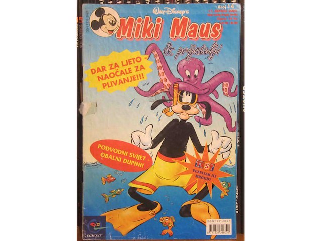 Miki Maus broj 14 za 2002 - hrvatski