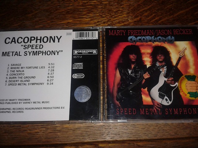 CACOPHONY-SPEED METAL SYMHONY