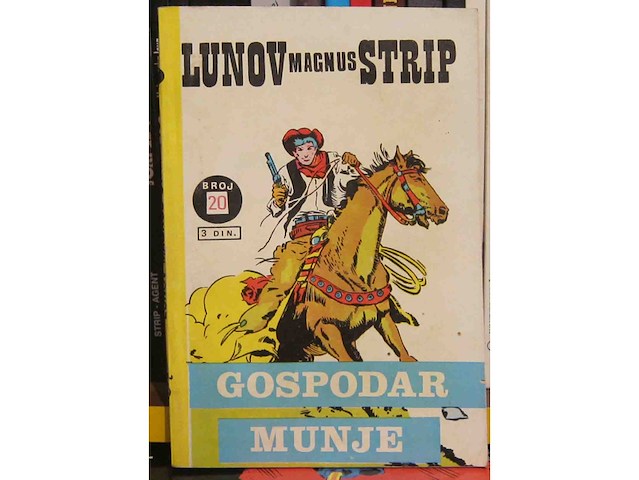 Lunov Magnus strip 20 - Gospodar munje - Kit Teler