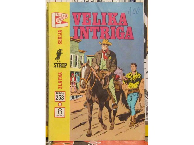 zlatna serija 253 - Velika intriga - Tex