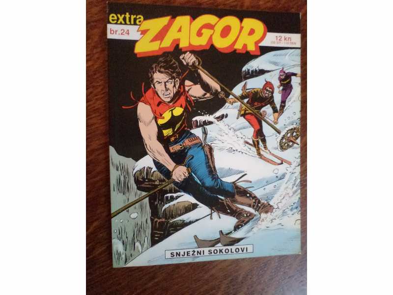 Zagor Extra 24 - Snježni sokolovi - SD