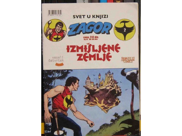 Zagor Svet u knjizi - 2. Izmišljene zemlje