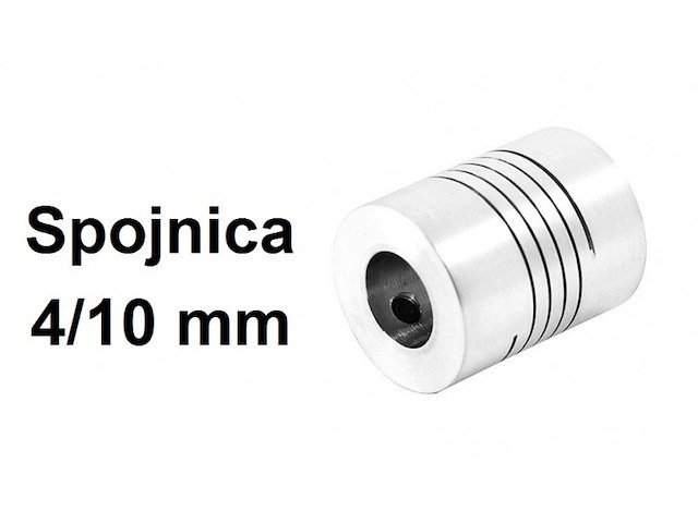 Elasticna spojnica za motor - 4/10 mm