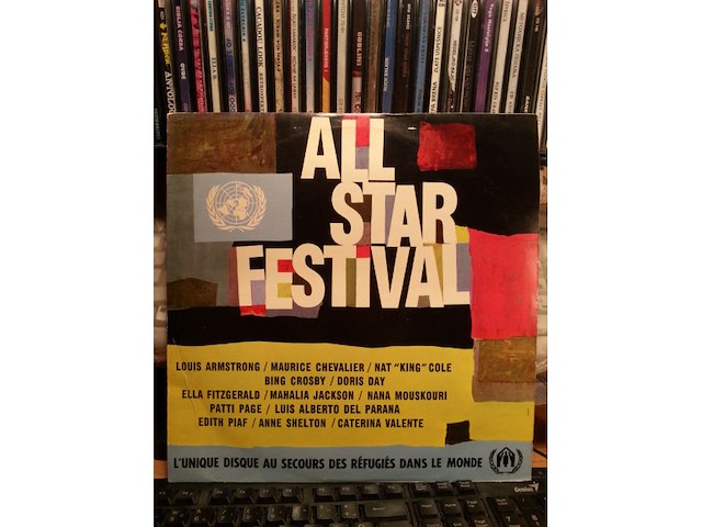 VARIOUS-ALL STARS FESTIVAL - LP Compilation, Mono