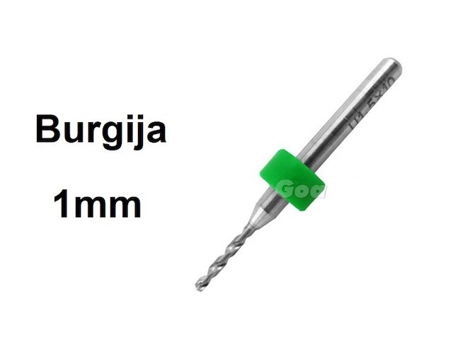 Burgija 1mm - Mikro burgija - 1 komad