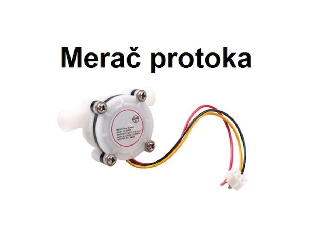 Merac protoka vode 0.3-6 L/min - 11mm navoj