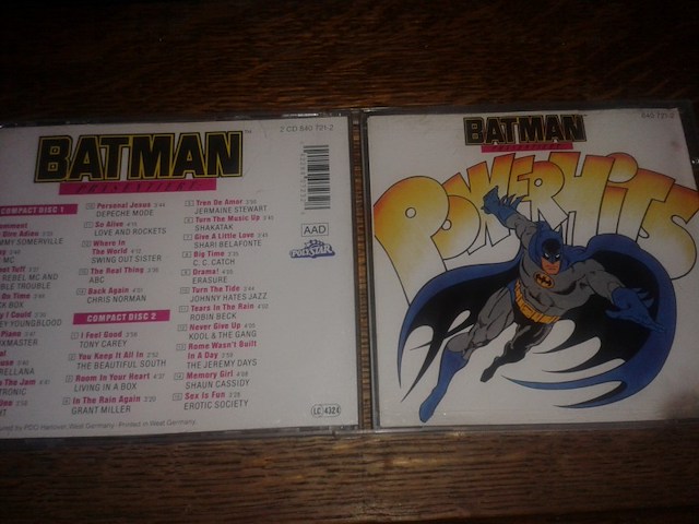 BATMAN POWERHITS 2CD