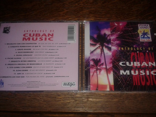 ANTHOLOGY OF CUBAN MUSIC