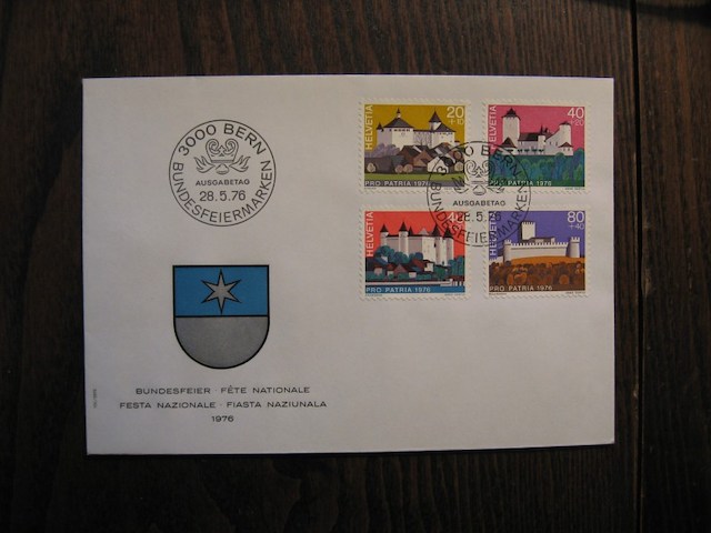 Svajcarska FDC 1976  (#622)