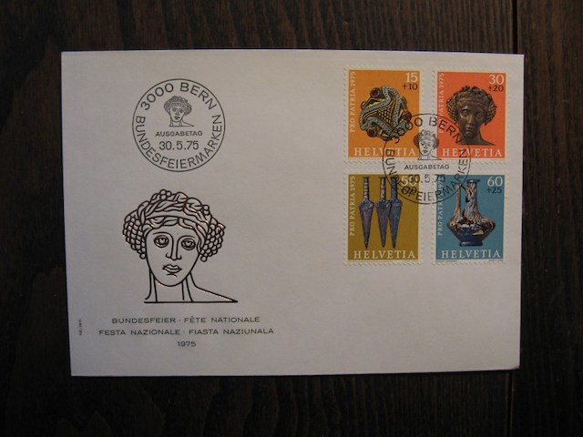 Svajcarska FDC 1975 (#614)