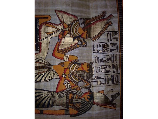 PAPIRUS DONEŠEN 2001 IZ EGIPTA- KAIRO