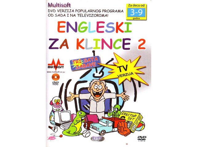 Engleski za Klince 2  f (za decu od 3-9 godina)