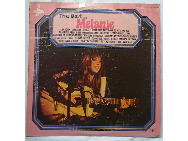 MELANIE  -  2LP  THE  BEST  ...MELANIE