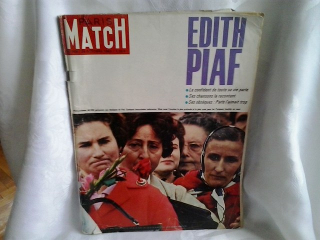 Paris match no 759 26 octobre 1963