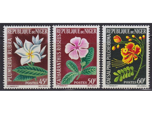 403. Niger, 1965, Flora - Cveće, čisto (**)