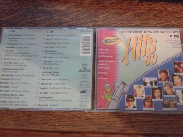 HITS 89 DIE INTERNACIONALEN SUPER-HITS 2CD