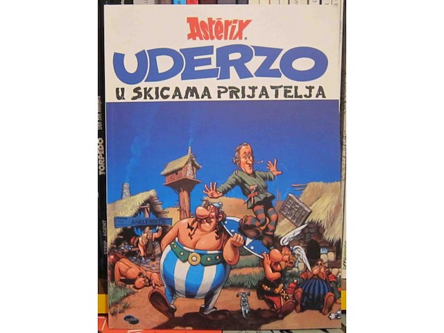 Asterix Uderzo u skicama prijatelja