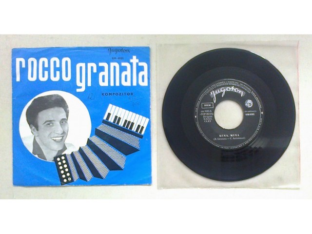 ROCCO GRANATA - Mina, Mina (singl) licenca