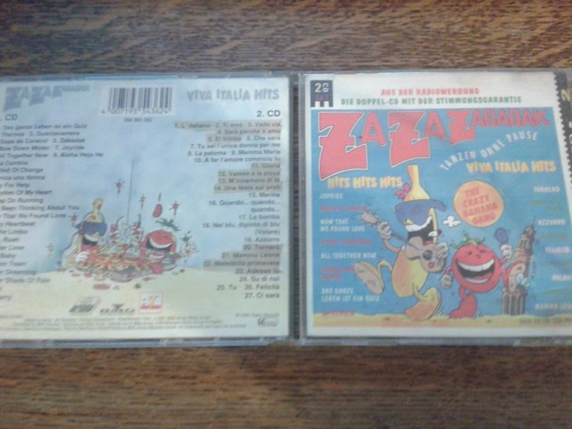 ZA ZA ZABADAK-THE CRAZY BANANA GANG 2CD