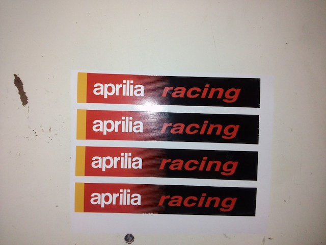 Nalepnice za motore Aprilia Racing