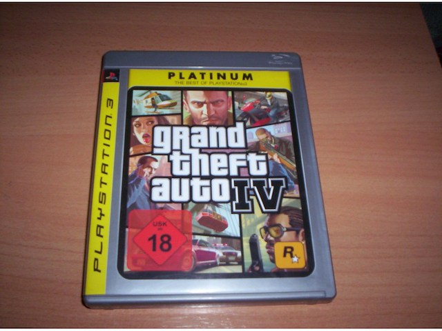 PS3 igra: Grand Theft Auto IV - GTA 4