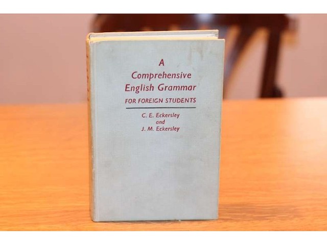 A comprehensive english grammar for foreign students