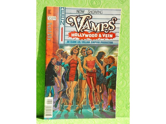 DC VERTIGO VAMPS HOLLYWOOD and VEIN NO.6OF6