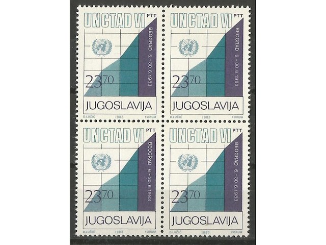 VI zasedanje UNCTAD-a 1983.,četverac,čisto