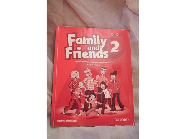 Family and friends 2 - engleski za 4. raz. - r. sveska