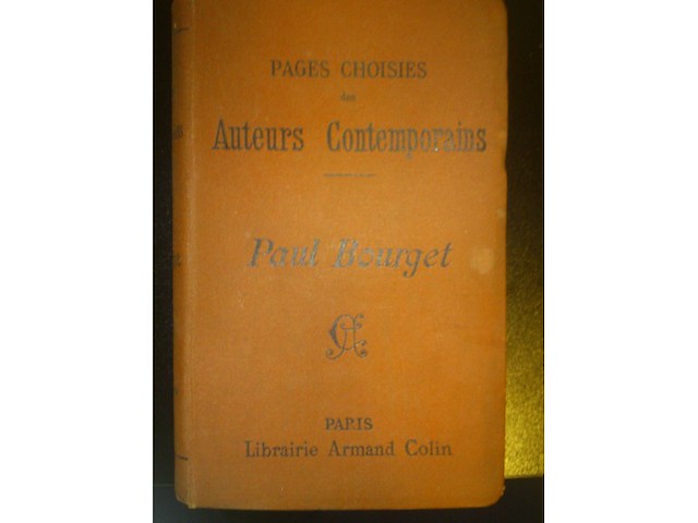 Pages choisies des Auteurs contemporains