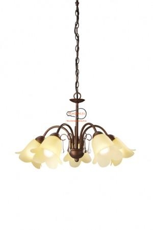 KANTO chandelier BrownBrush 5x60W 230V