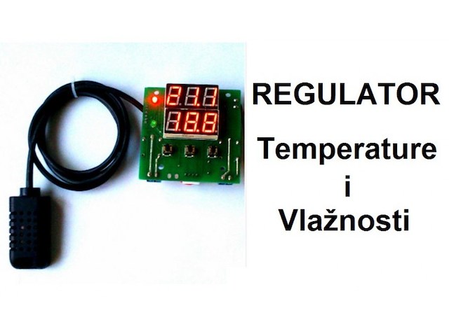 Regulator temperature i vlaznosti - 12V