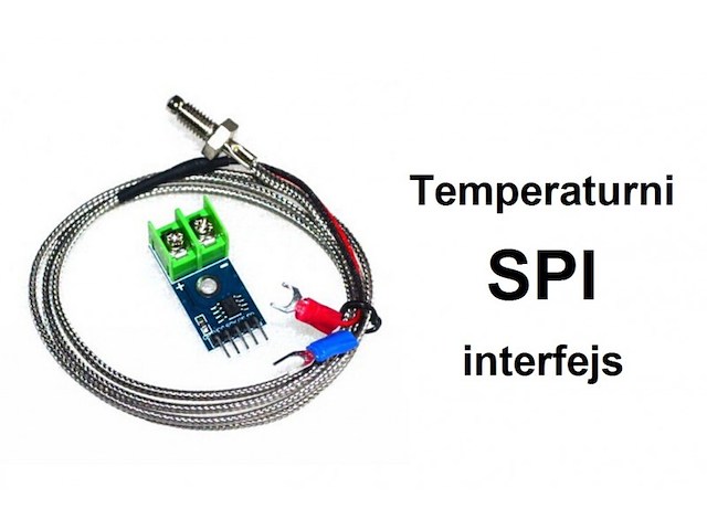 Temperaturni SPI interfejs sa sondom - MAX6675