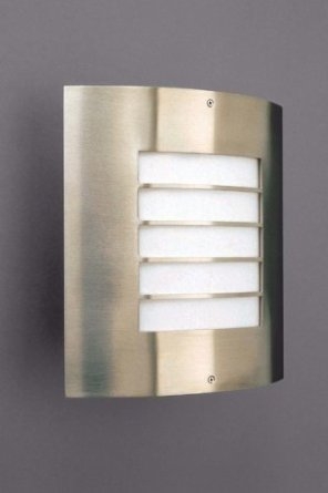 OSLO wall lantern inox 1x60W 230V